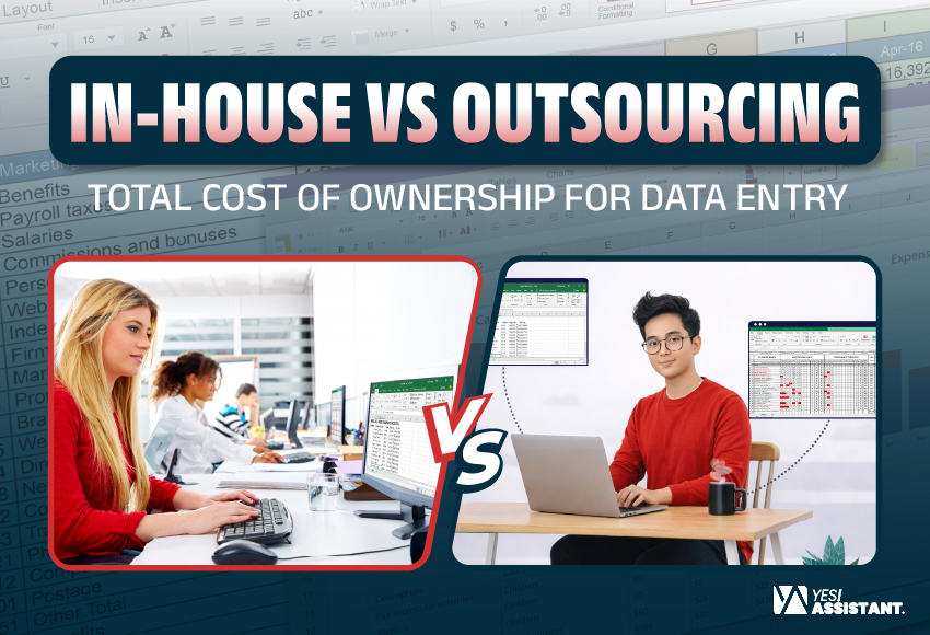 In-House vs. Outsourcing: Total Cost of Ownership for Data Entry