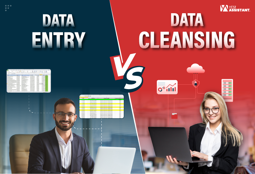 Data Entry vs Data Cleansing: What’s the Difference?